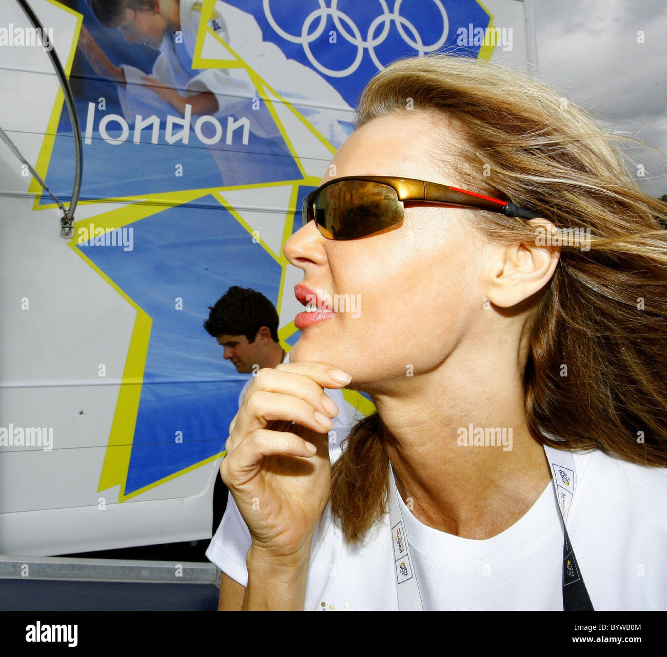 Rissy Mitchell Tour de France starts in London London, England - 07.07. ...