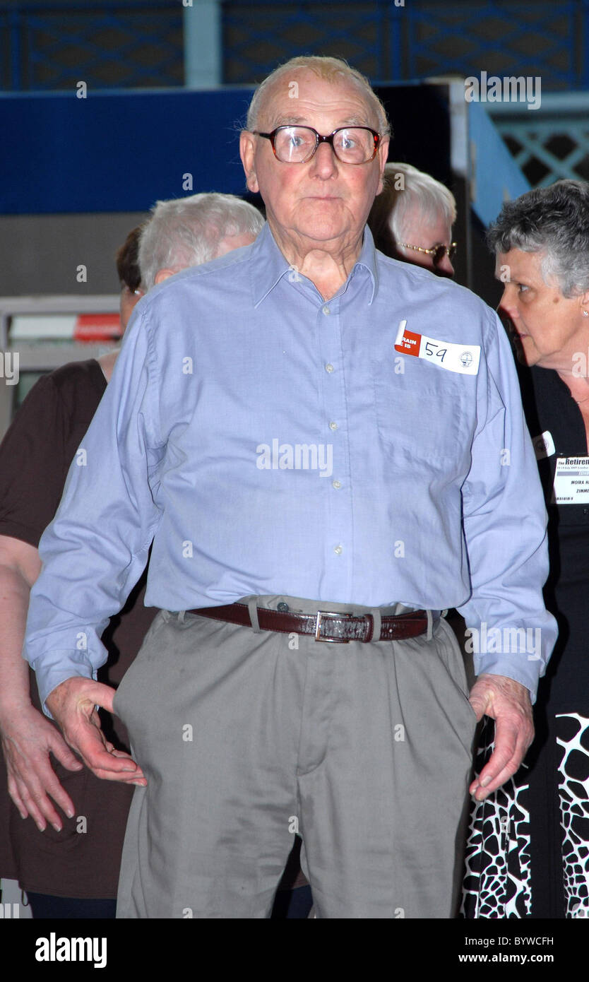 The Zimmers performing at the 'Retirement Show' held at the Olympia ...