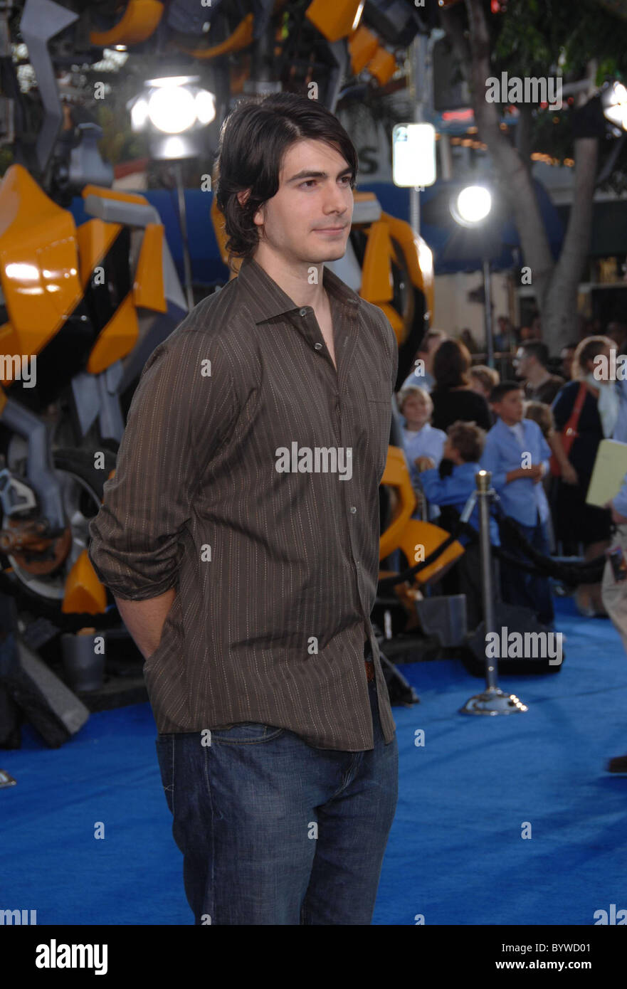 Brandon Routh Los Angeles premiere of 'Transformers' held at the Mann ...