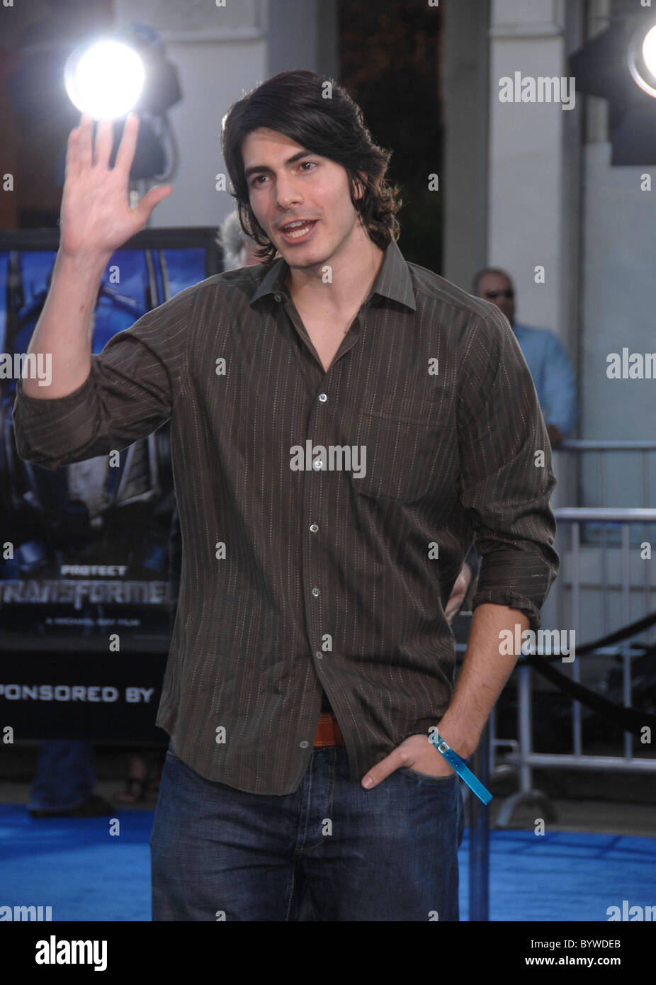 Brandon Routh Los Angeles premiere of 'Transformers' held at the Mann ...