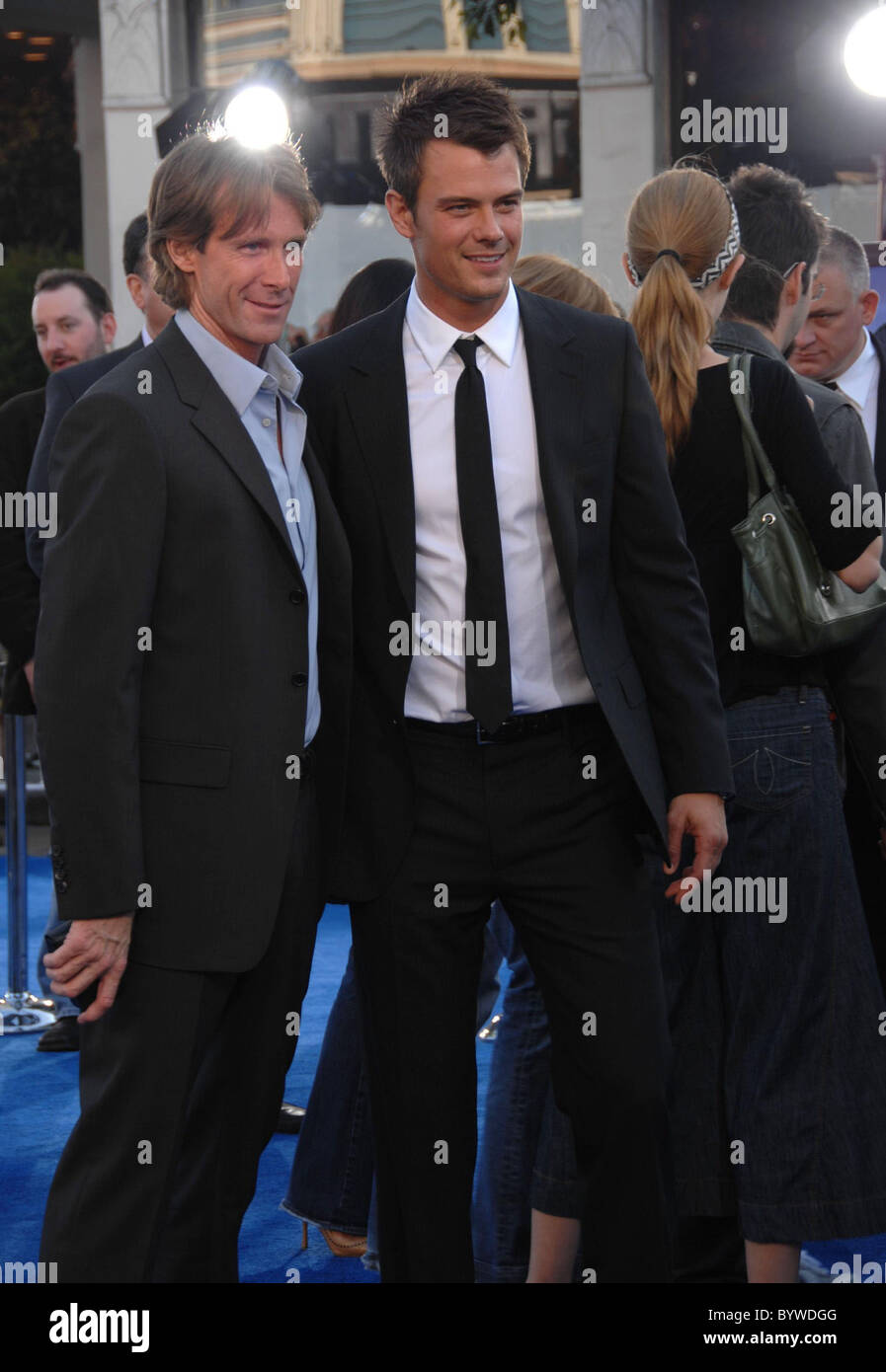 Michael Bay and Josh Duhamel Los Angeles premiere of 'Transformers ...