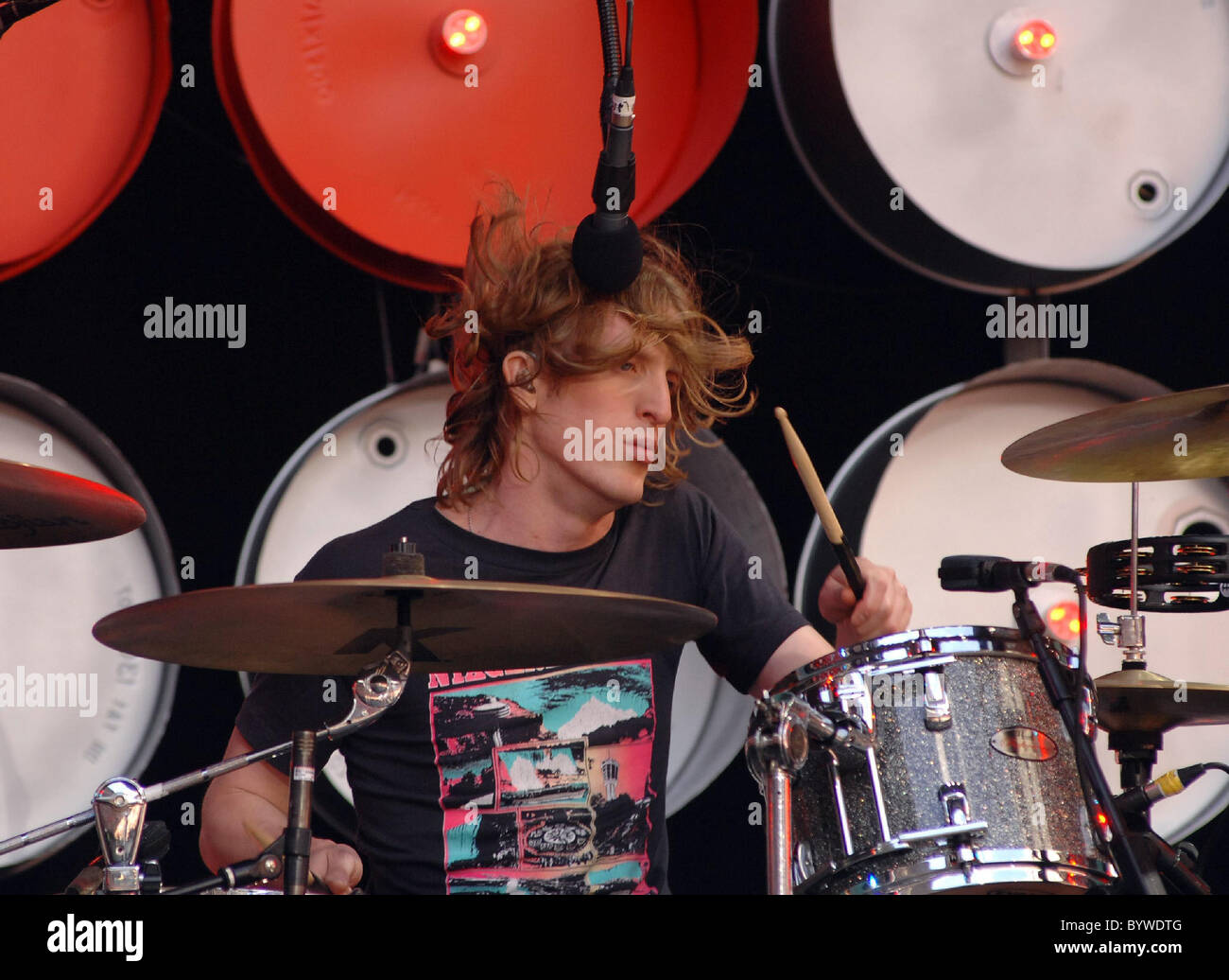 Razorlight Live Earth London concert at Wembley Stadium London, England ...
