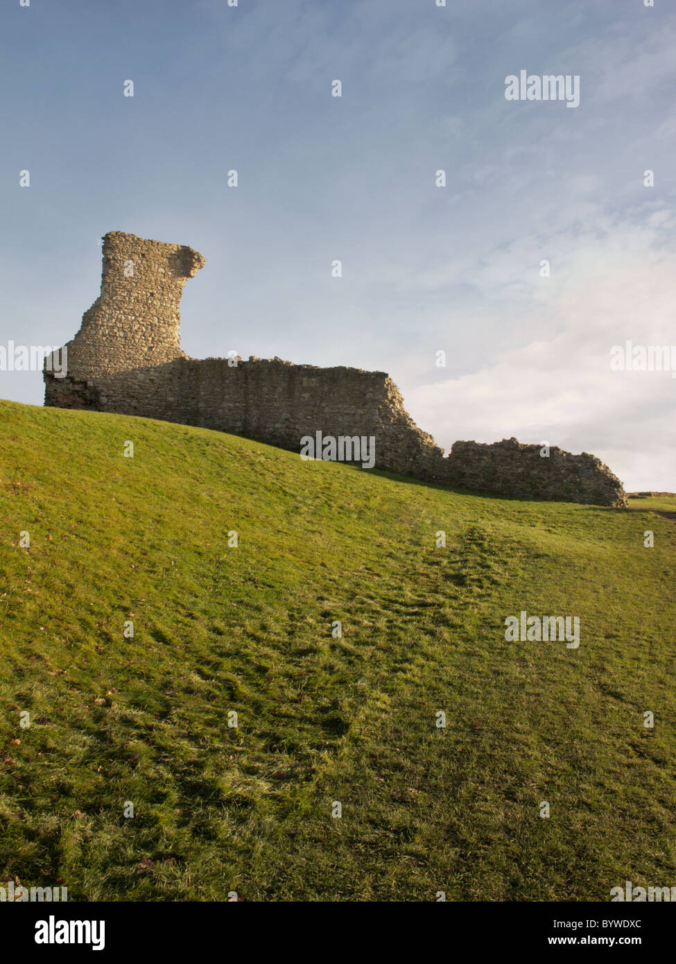Hadleigh Castle in essex over looking the thames Stock Photo - Alamy