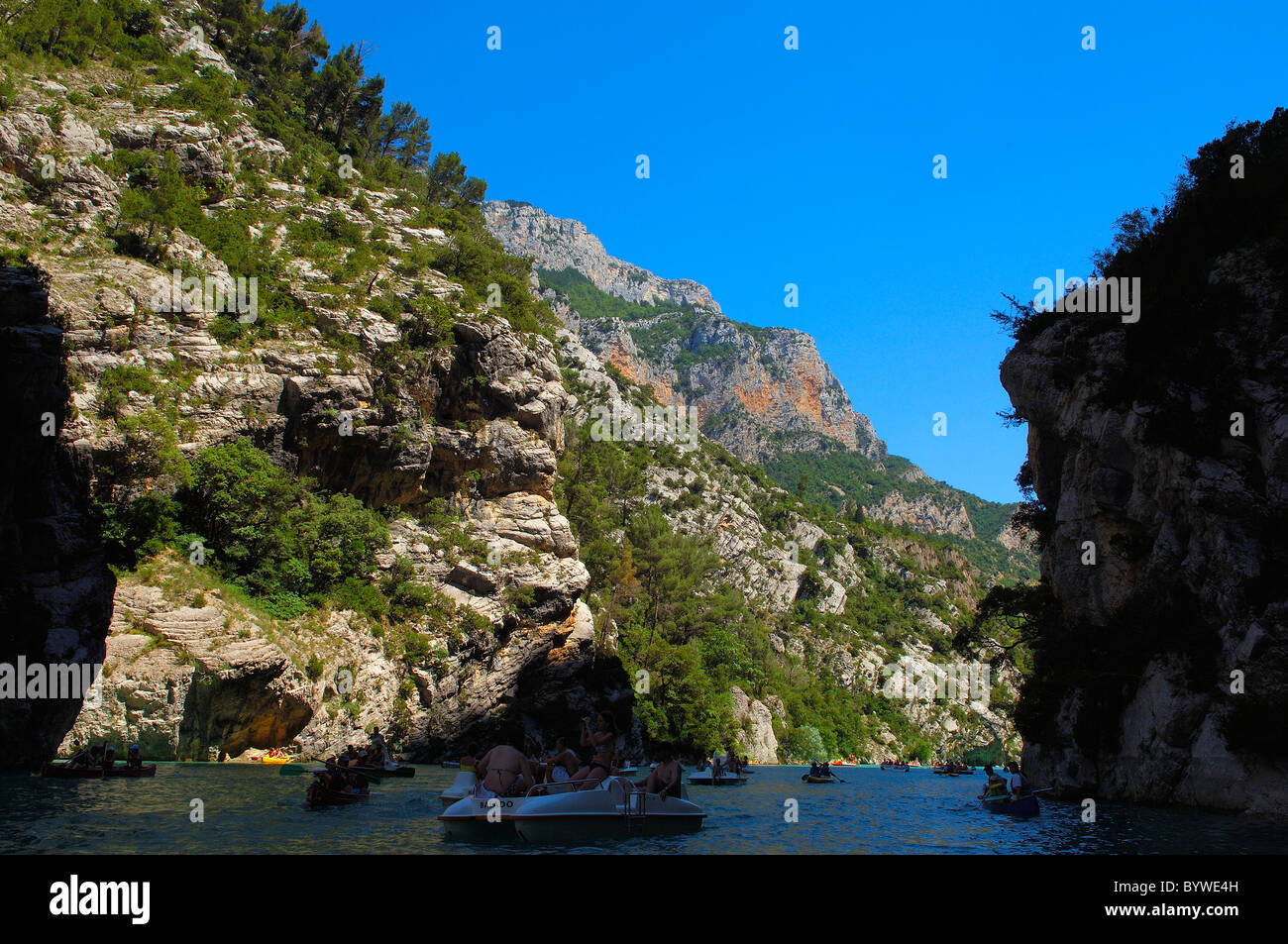 Canyon of the Verdon River, Verdon Regional Natural Park, Provence ...