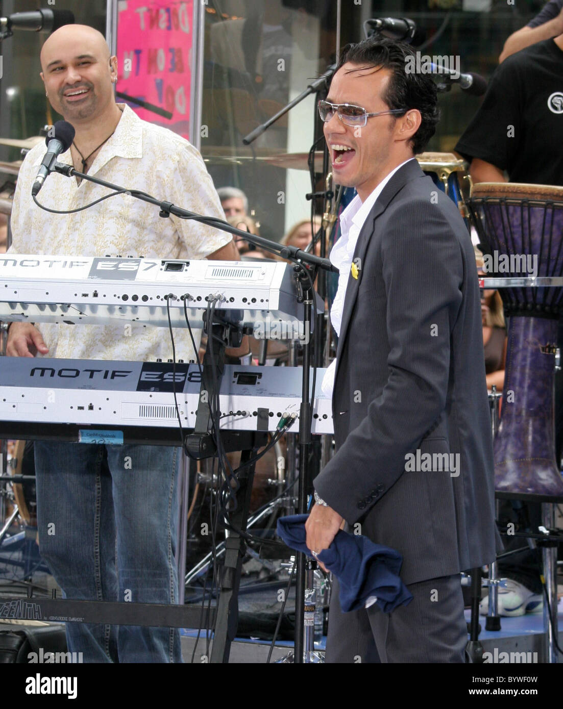 Marc Anthony performs on NBC Today Show Morning Concert Series at ...