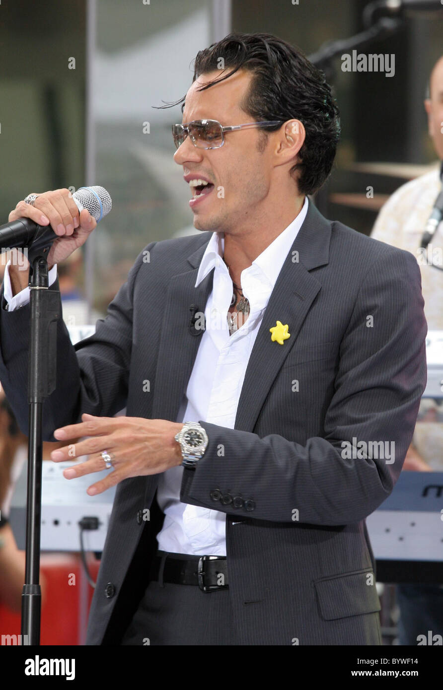 Marc Anthony performs on NBC Today Show Morning Concert Series at ...