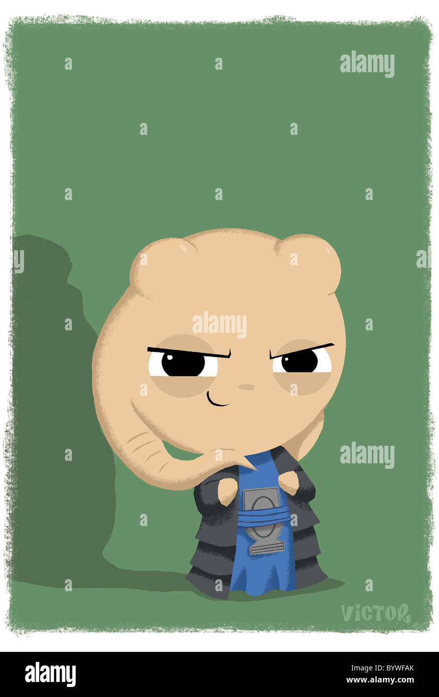 Iconic Bubbleheads Jeff Victor does drawings of pop culture characters ...