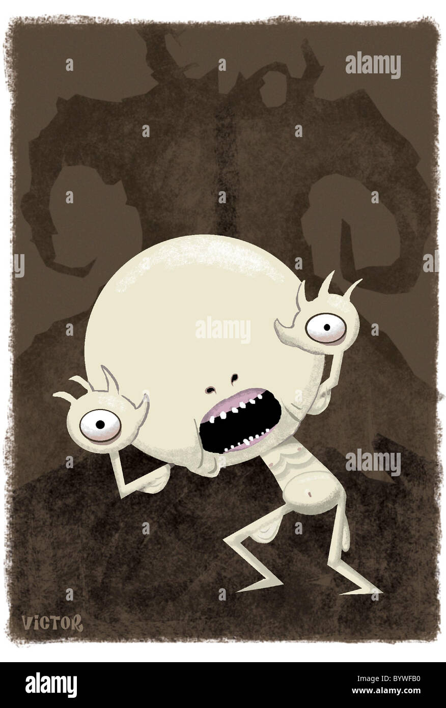 Iconic Bubbleheads Jeff Victor does drawings of pop culture characters ...