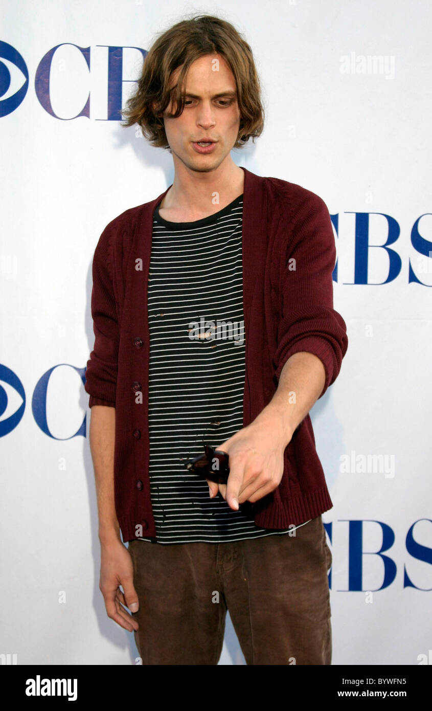 Matthew Gray Gubler CBS summer press tour 'Stars Party 2007' at the ...