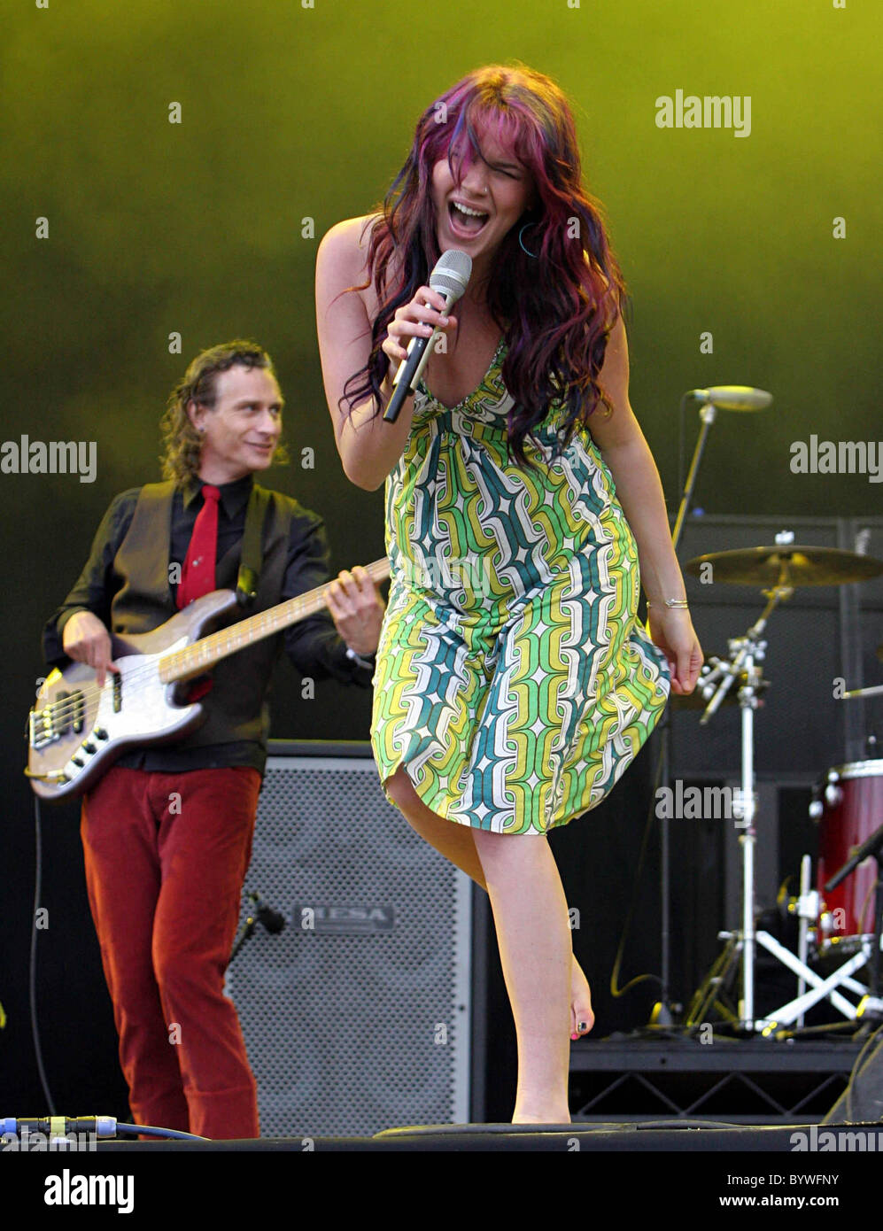 Joss Stone Performing at the Knowsley Hall Music Festival 2007 - Day 2 ...