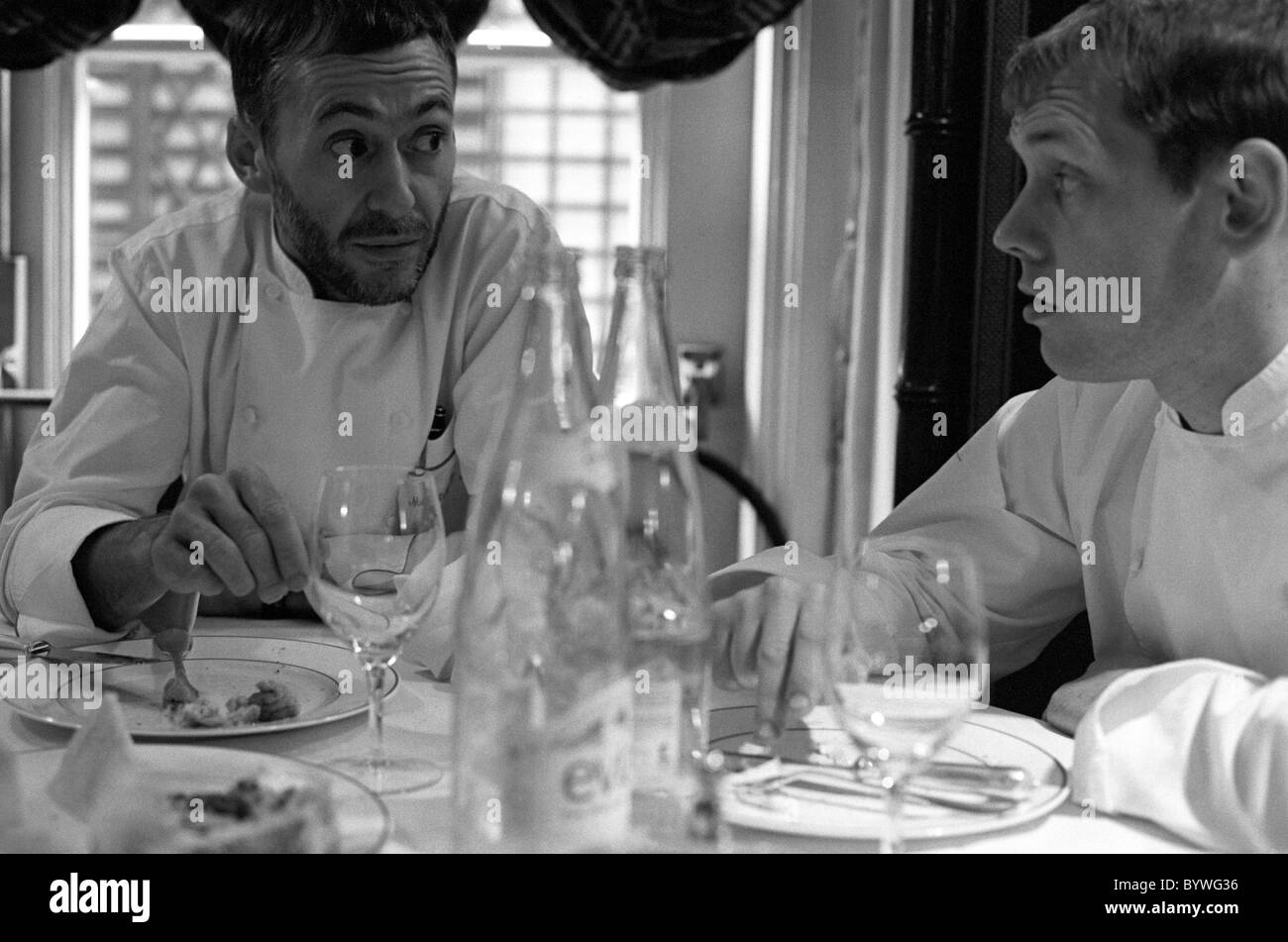 Michel roux jr restaurant Black and White Stock Photos & Images - Alamy
