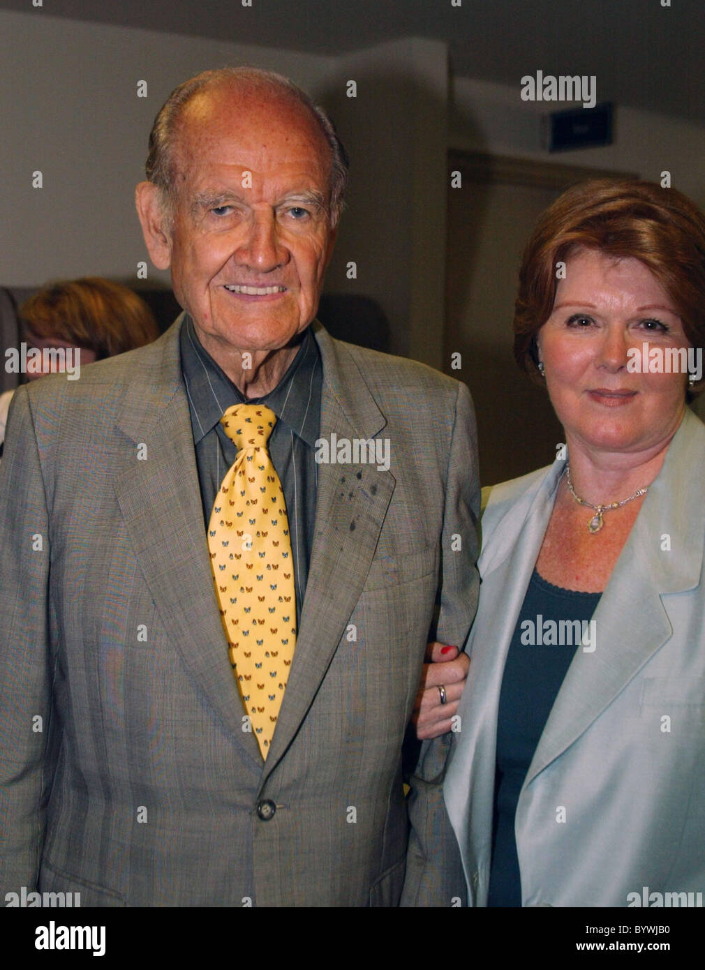 Ambassador George McGovern and guest Former presidential candidate and ...