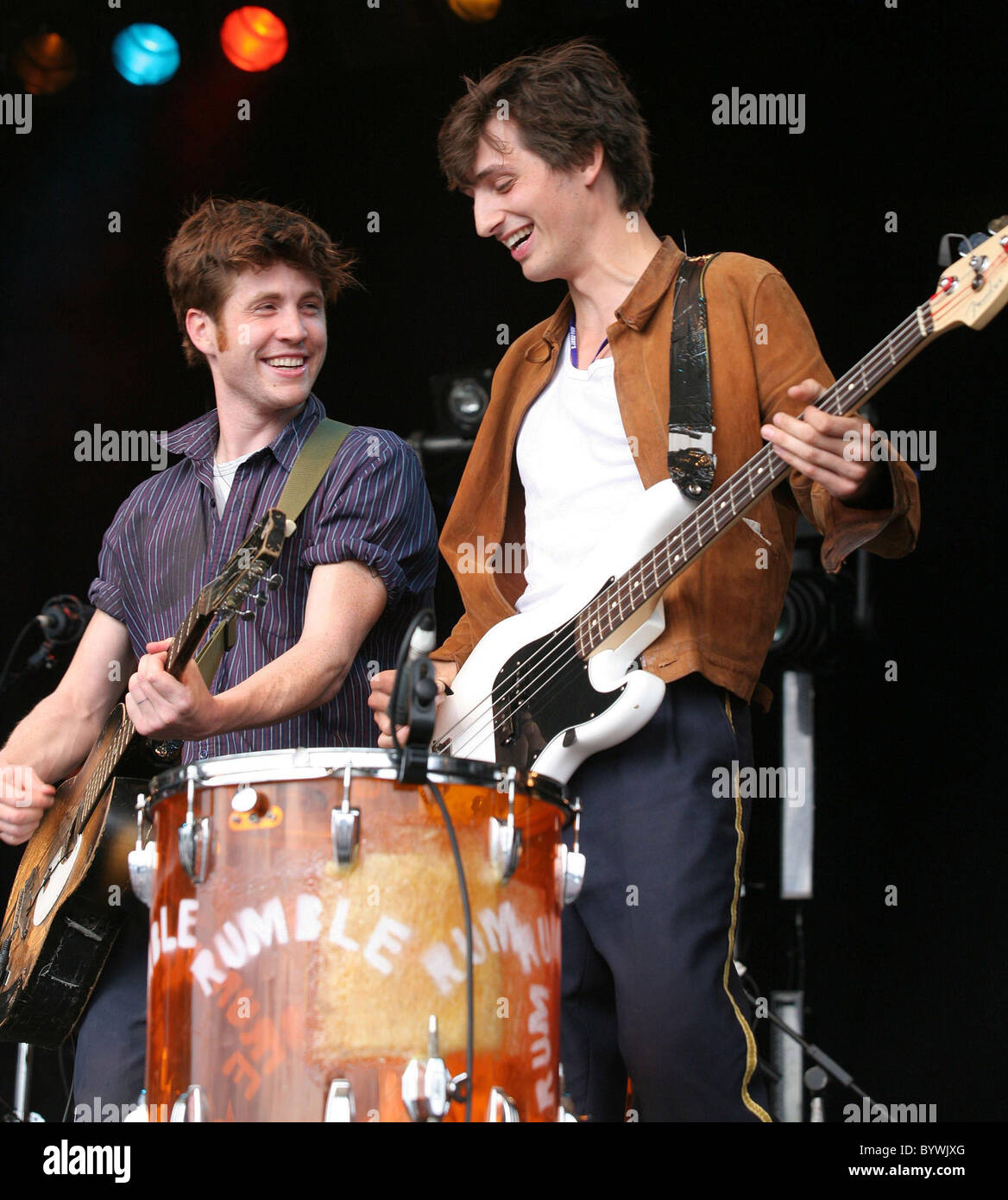 The Rumble Strips performing Live at Ben & Jerry's Sundae Festival 2007 ...