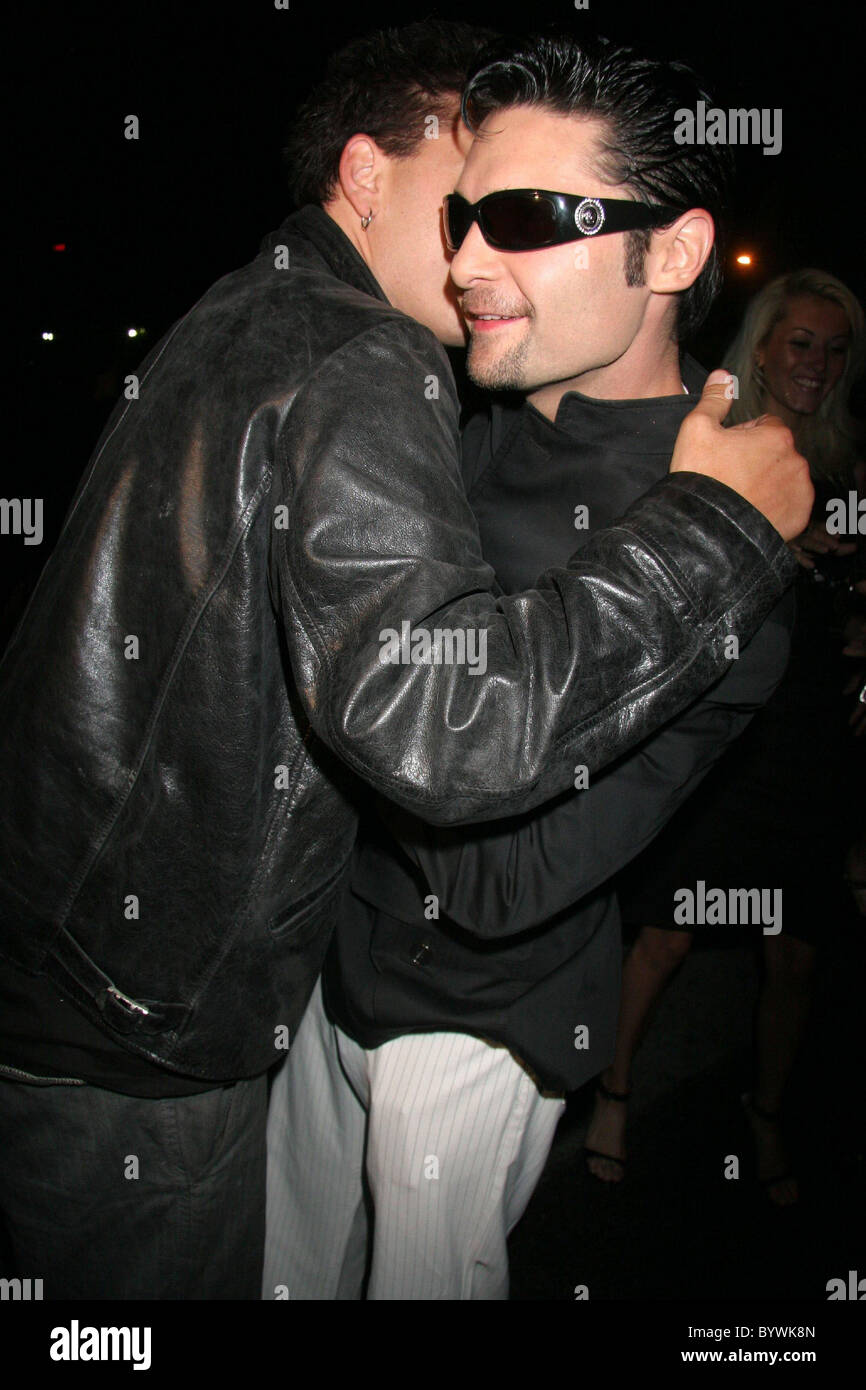 Corey Haim And Corey Feldman The Premiere Of The New Show The Two Coreys A Show About Corey