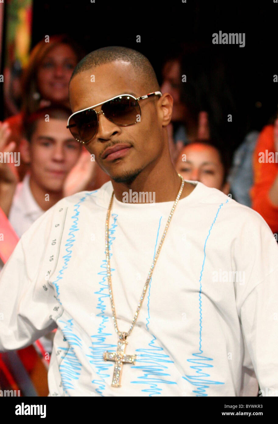 TI at MTV's Mi Total Request Live MTV Times Square Studios New York ...