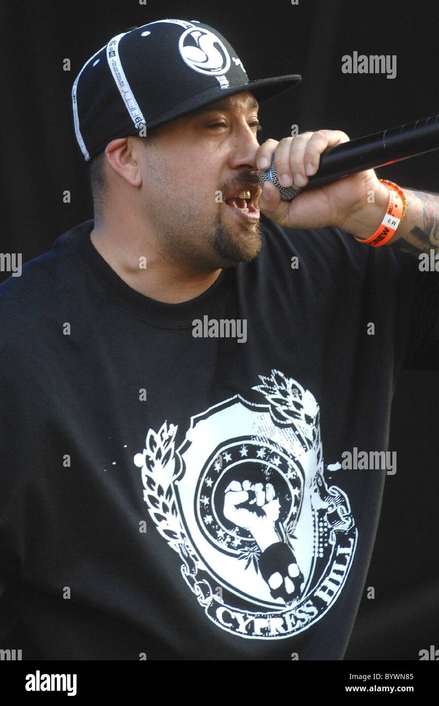B-Real of Cypress Hill Rock the Bells Concert Randall's Island New York ...