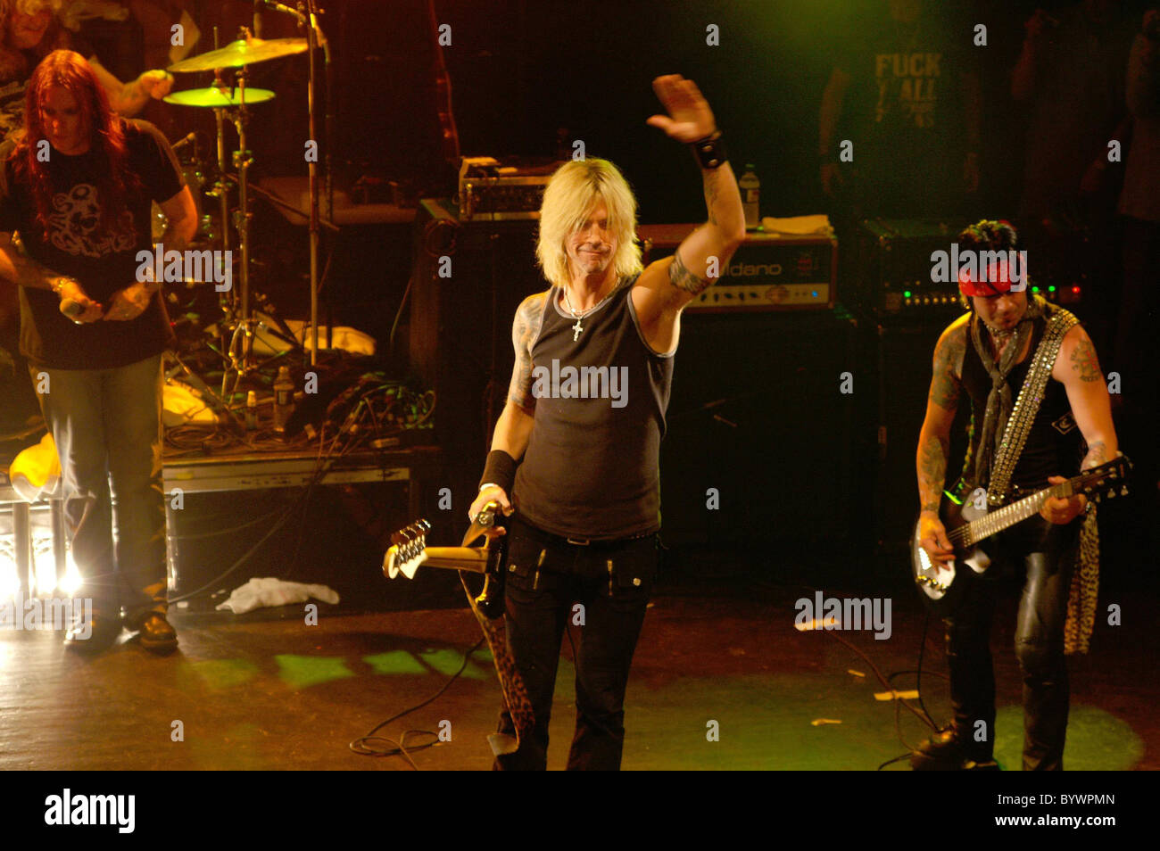 Colby Thomas,Izzy Stradlin and Duff McKagan Guns N Roses 20th ...