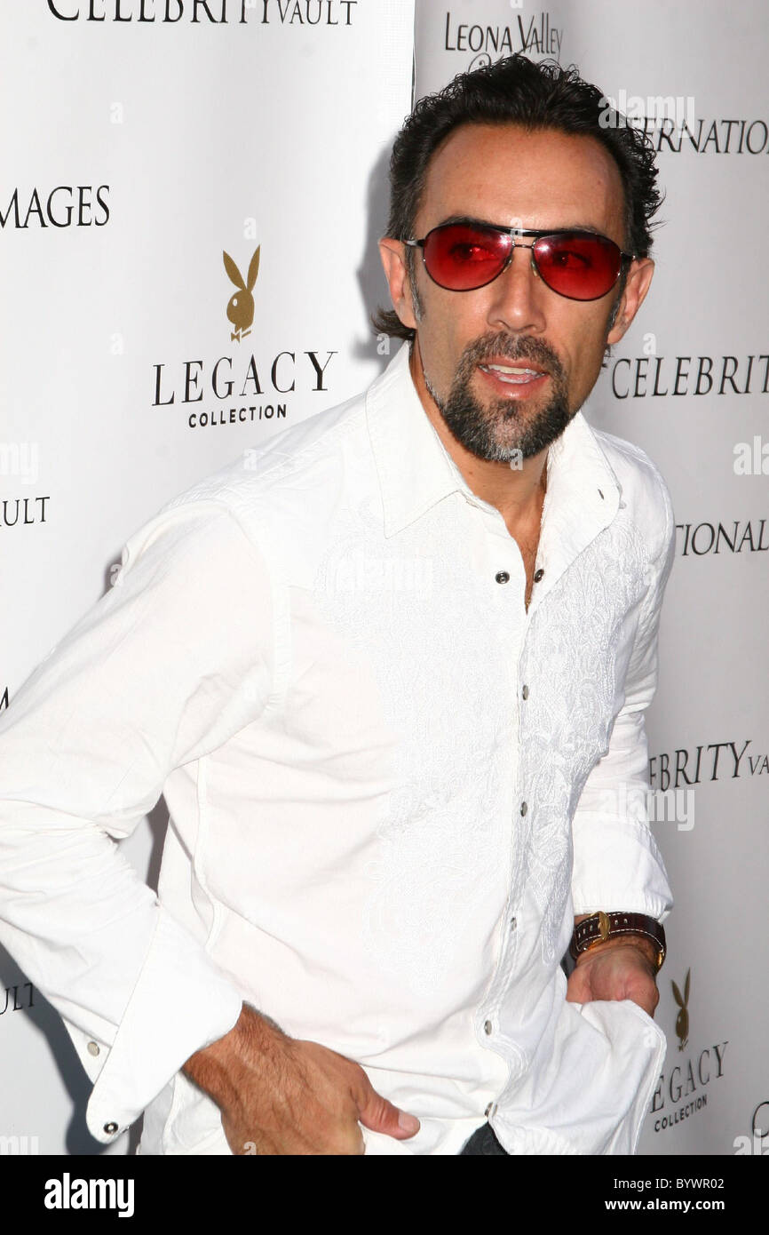 Francesco Quinn The 'Playboy Legacy' Collection Viewing held at The Celebrity Vault Beverly ...