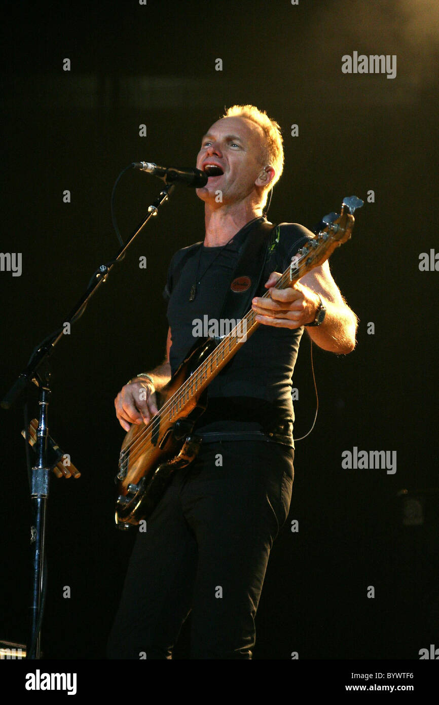 Sting Police Live
