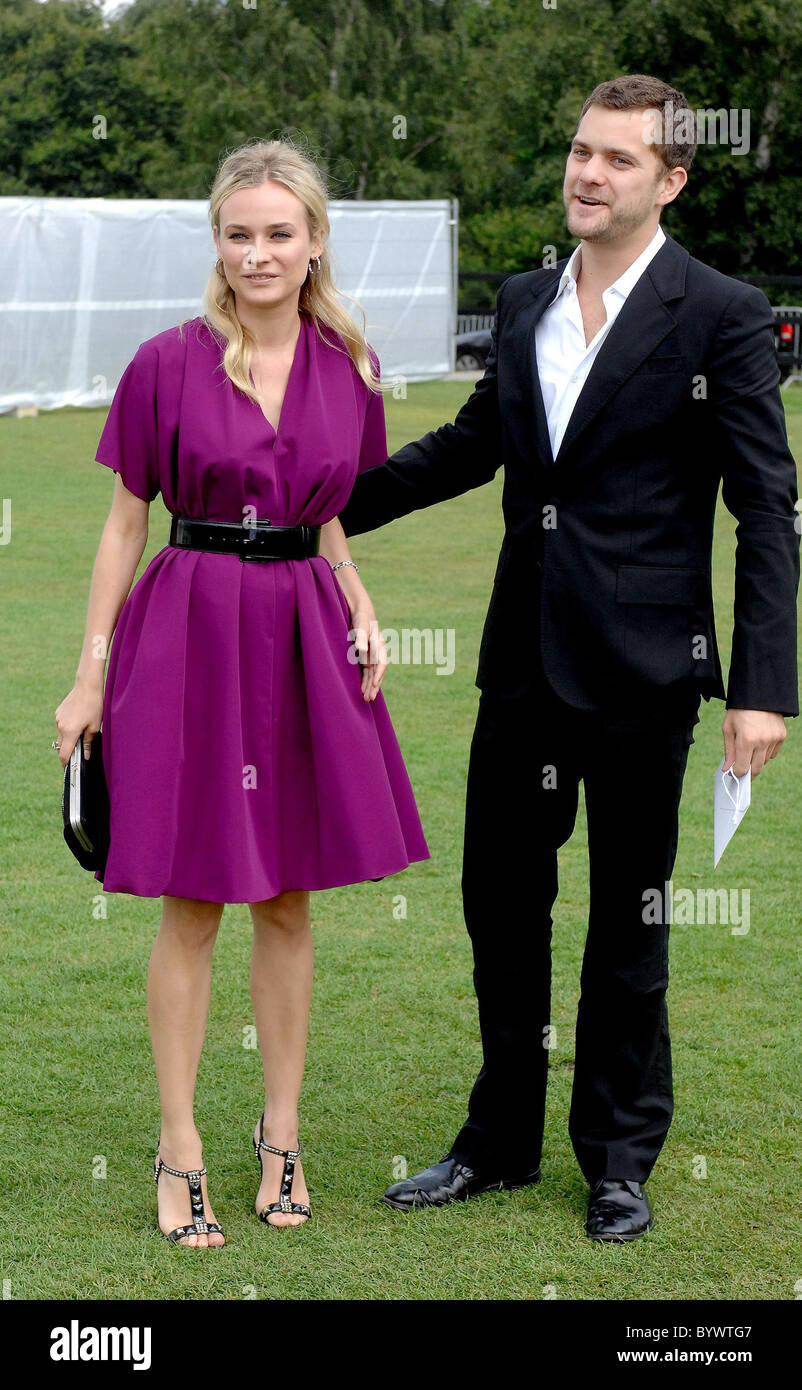 Diane Kruger and Joshua Jackson Cartier International Polo Guards Polo ...