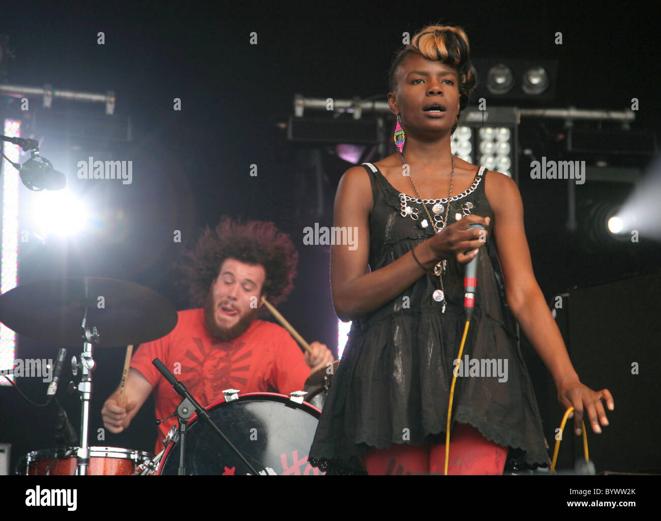 The Noisettes Ben & Jerry's Sundae Music Festival Clapham Comon - Day 1 ...
