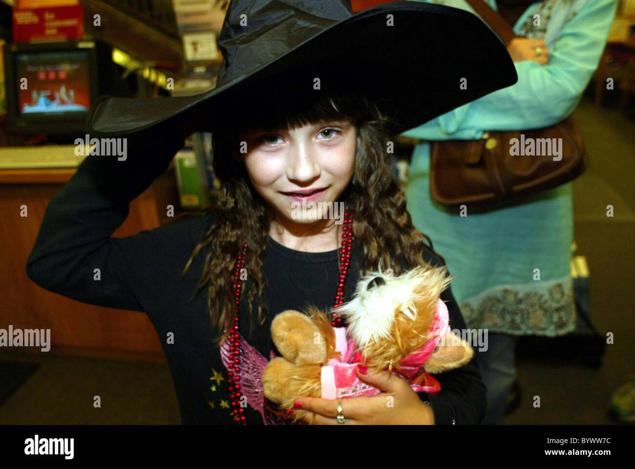 Fans at the Harry Potter Gallows party held at The Friendship Heights ...