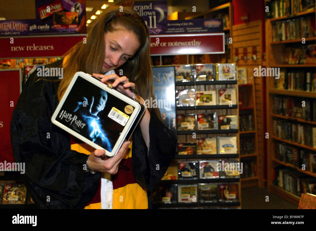 Fans at the Harry Potter Gallows party held at The Friendship Heights ...