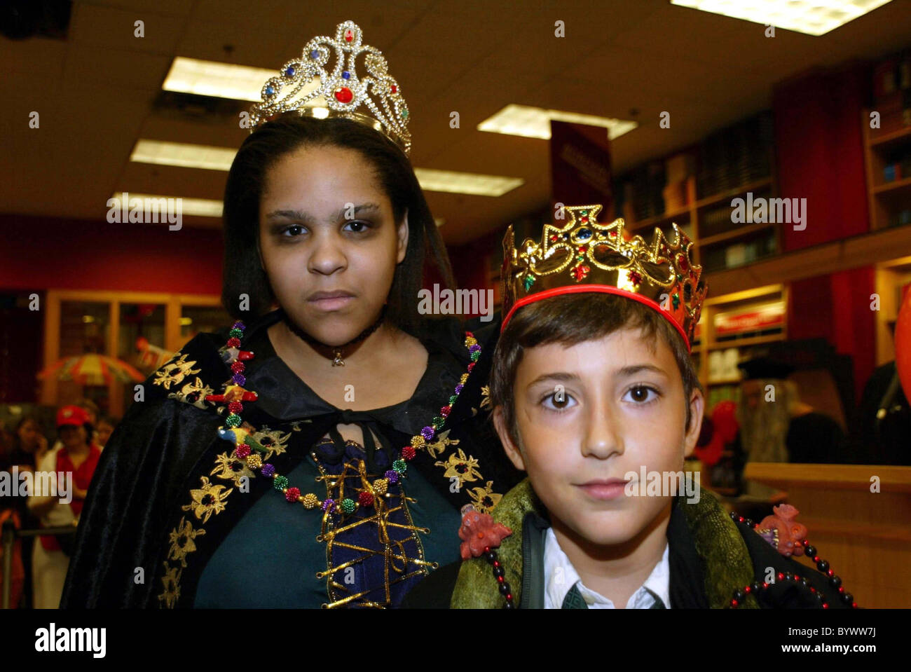 Fans at the Harry Potter Gallows party held at The Friendship Heights ...