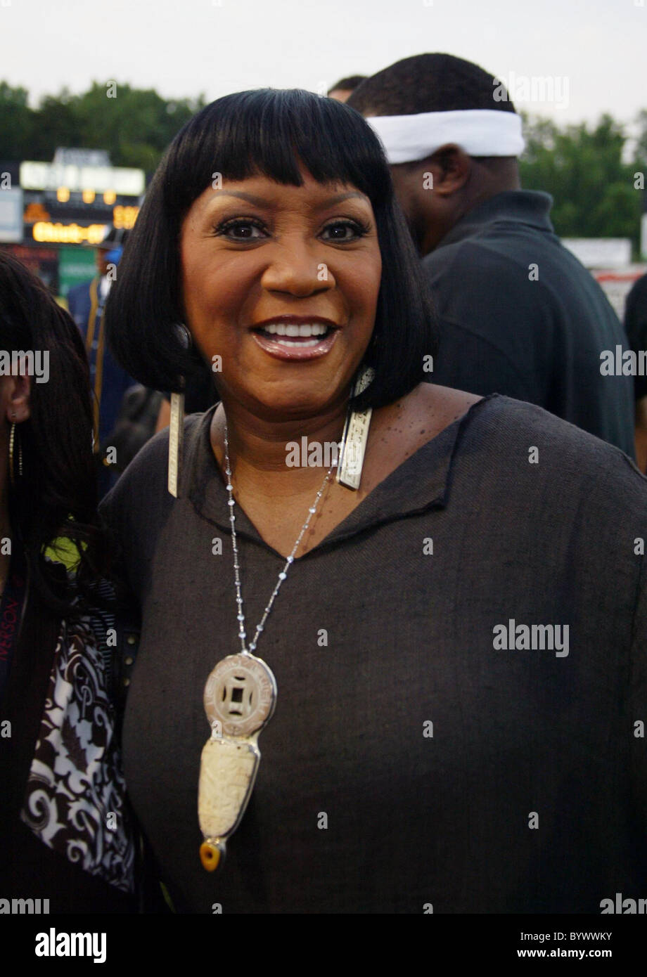 Patti LaBelle 2007 Allen Iverson celebrity softball game at Bowie ...