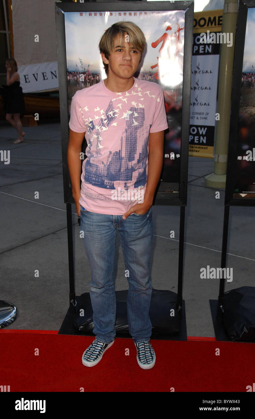 Rob Pinkston Los Angeles Film Premiere of ' The Myth ' held at the ...