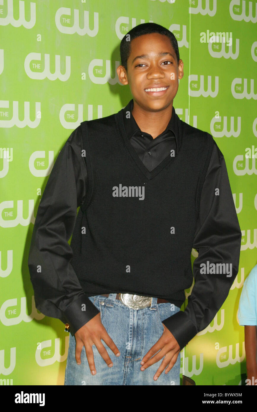 Tyler James Williams The CW 2007 TCA Party held at Fountain Plaza at ...