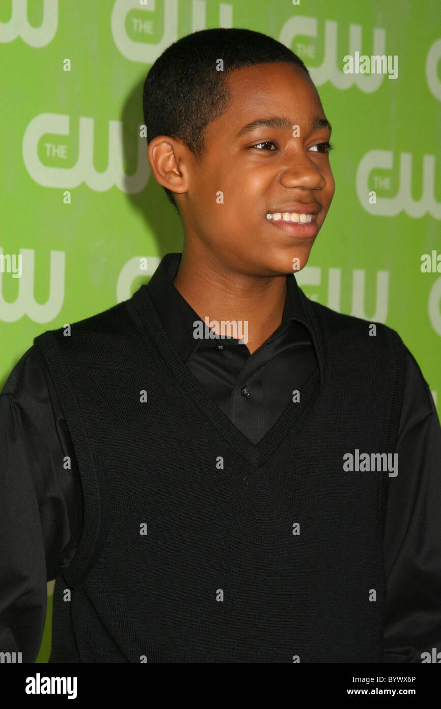 Tyler James Williams The CW 2007 TCA Party held at Fountain Plaza at ...