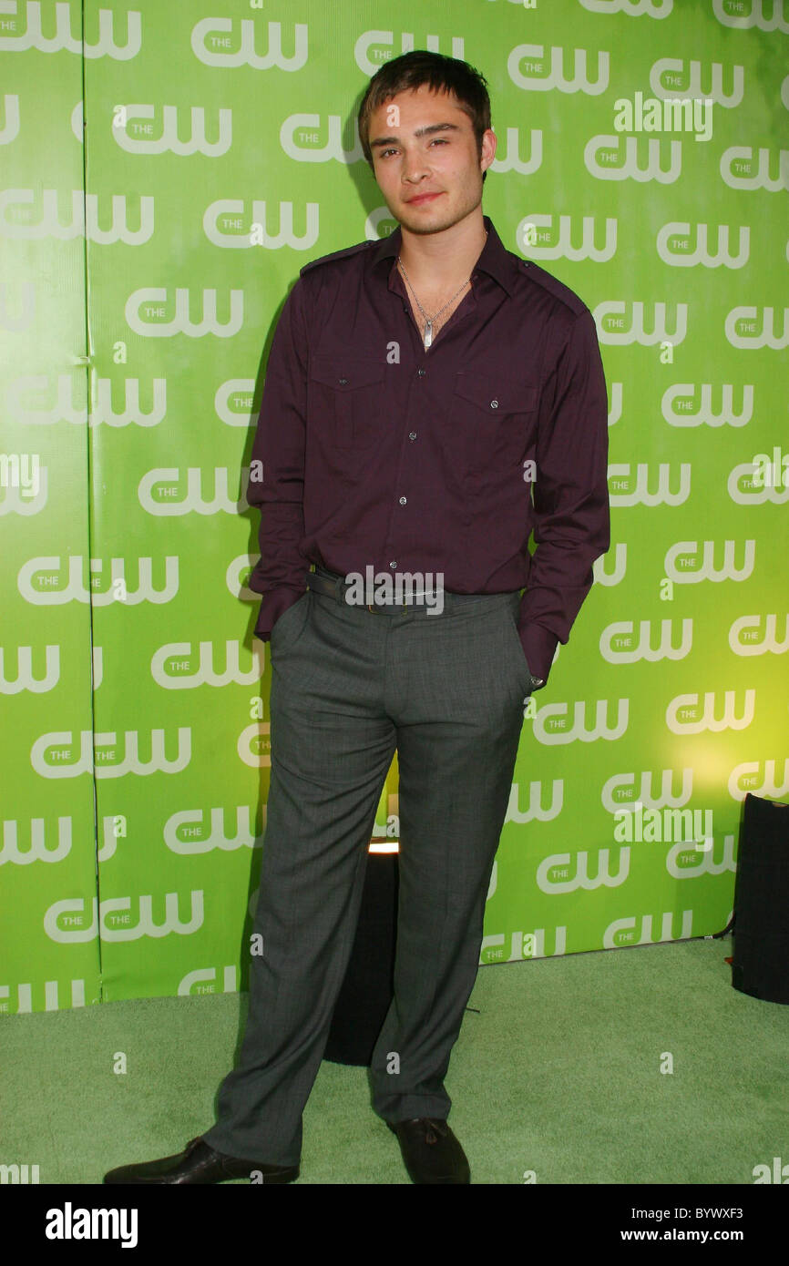 Ed Westwick The CW 2007 TCA Party held at Fountain Plaza at The Pacific ...