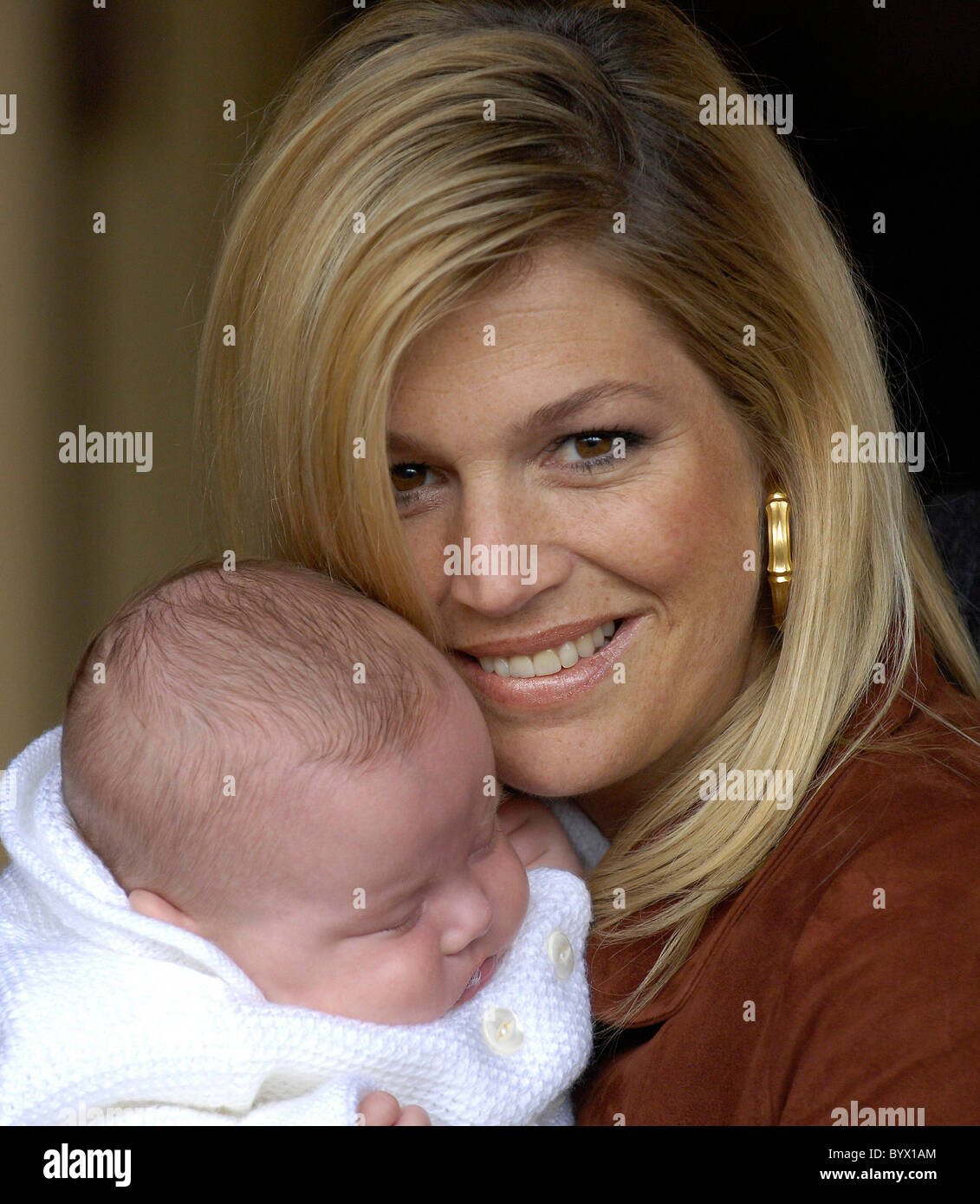 Princess Maxima and Princess Ariane during a photocall at the Royal ...