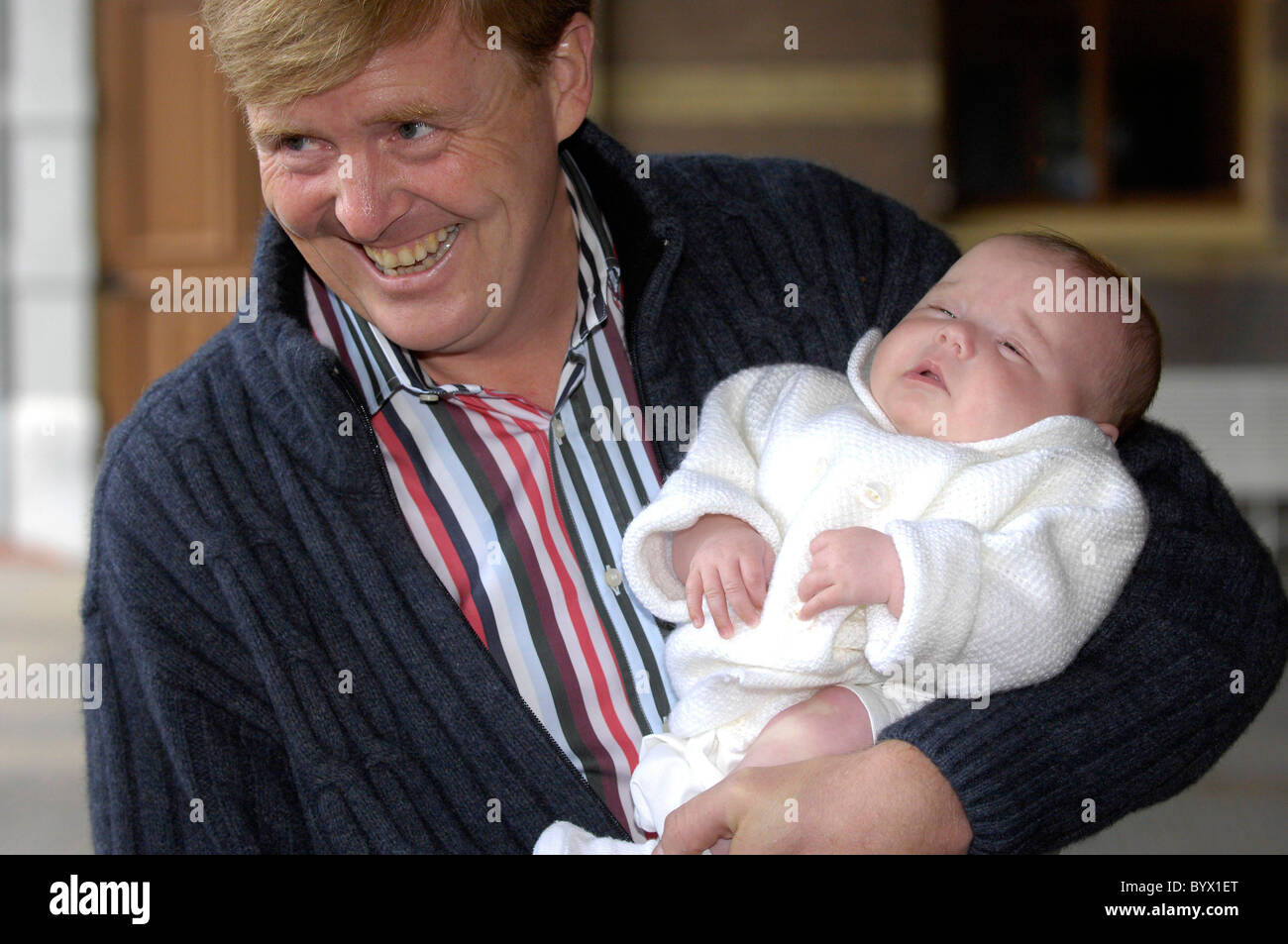 Prince Willem Alexander and Princess Ariane during a photocall at the ...