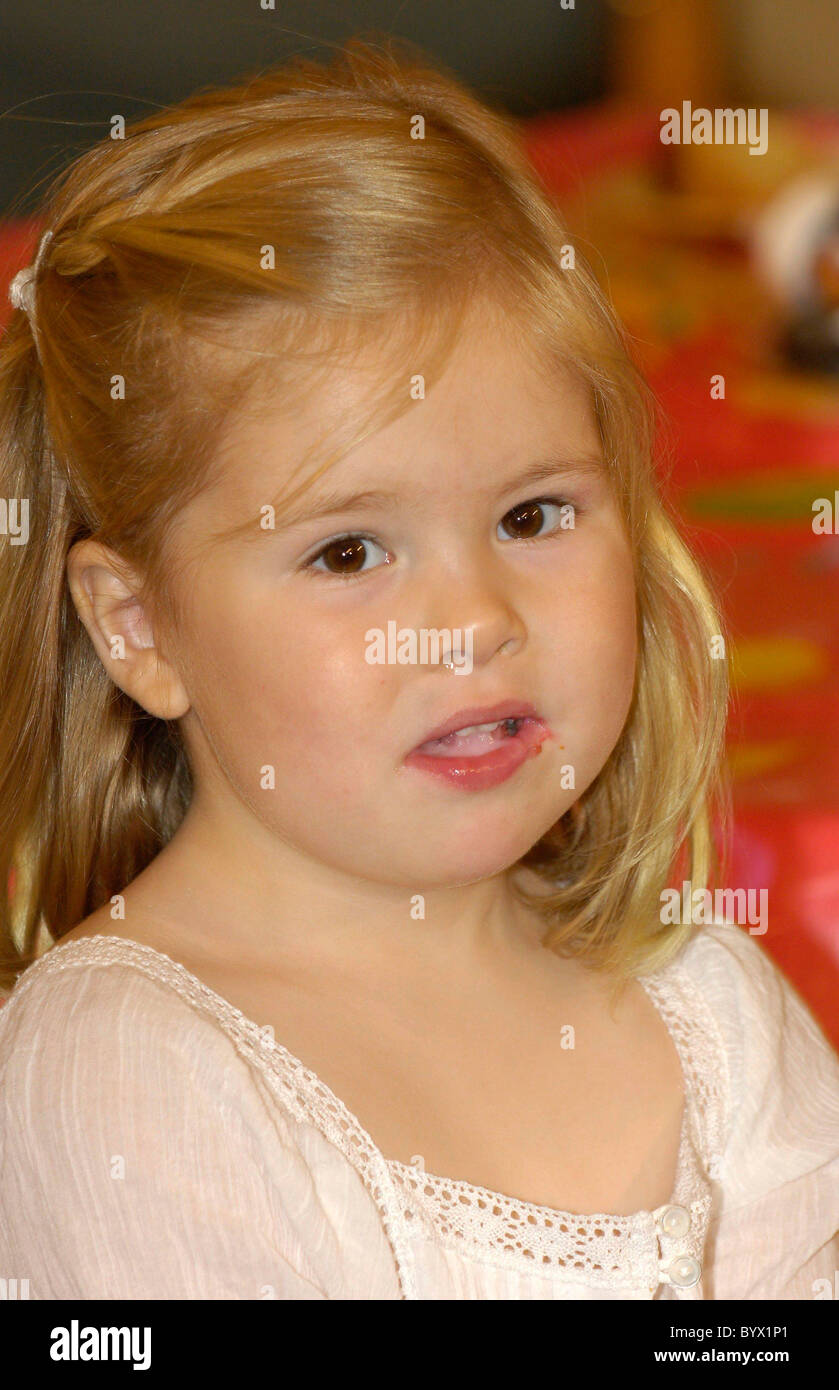 Princess Alexia celebrates her 2nd birthday at a photocall at the Royal ...