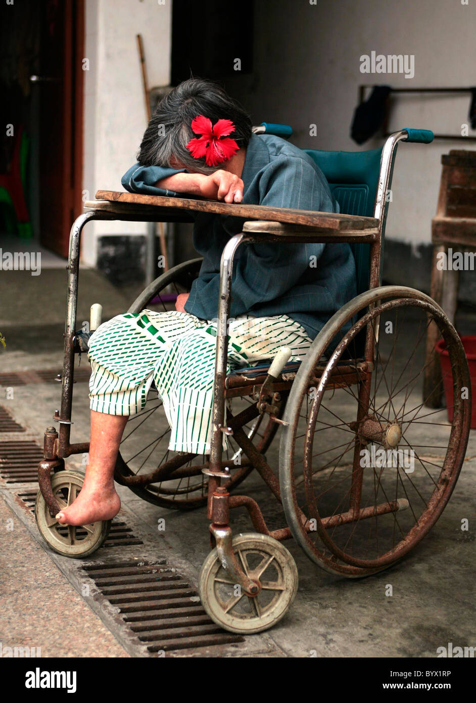 * COLONY OF LEPERS A community of leprosy victims live in a rural ...