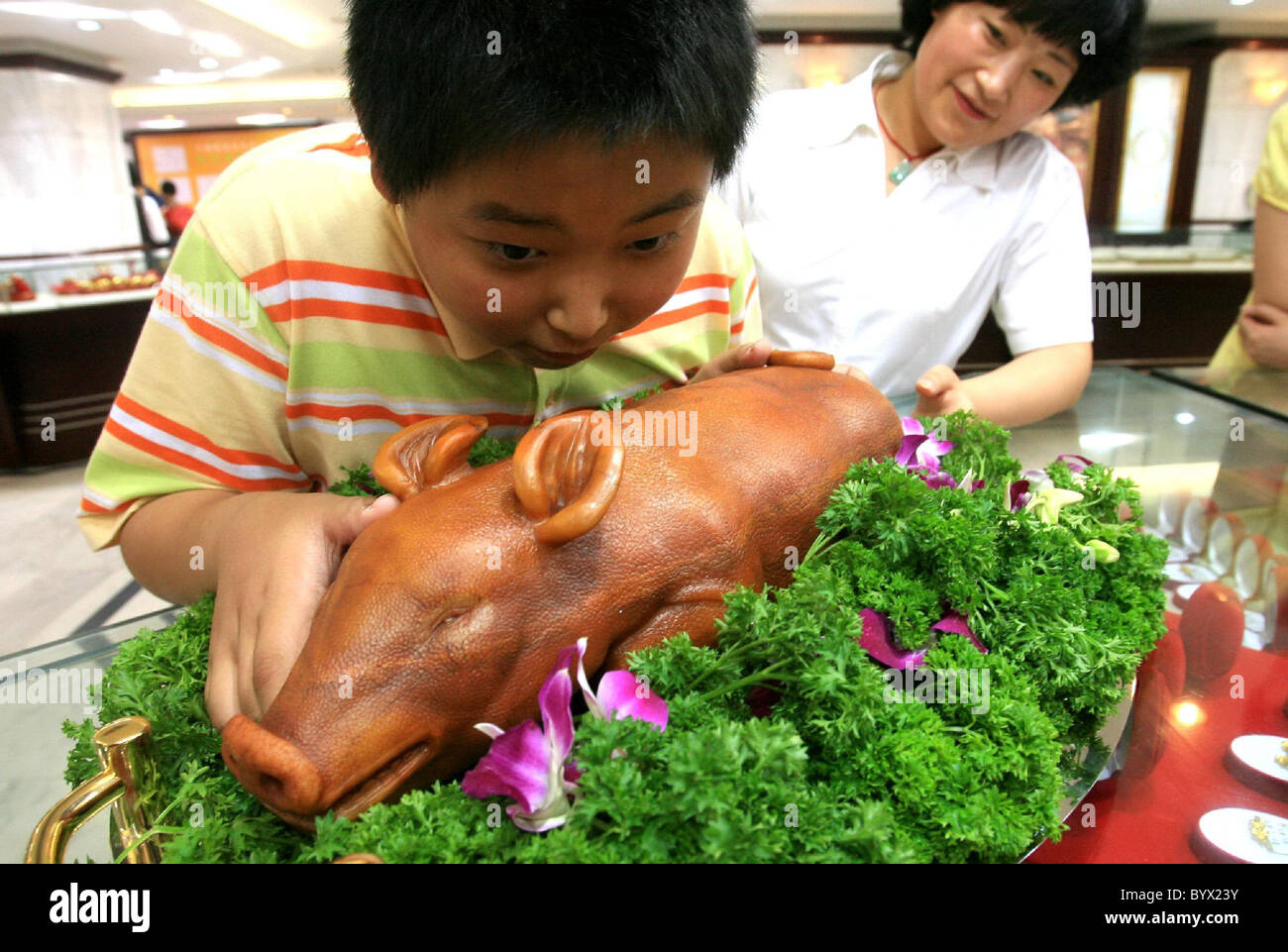 * I CAN'T BELIEVE IT'S NOT BACON This sculpture should be called "I can ...