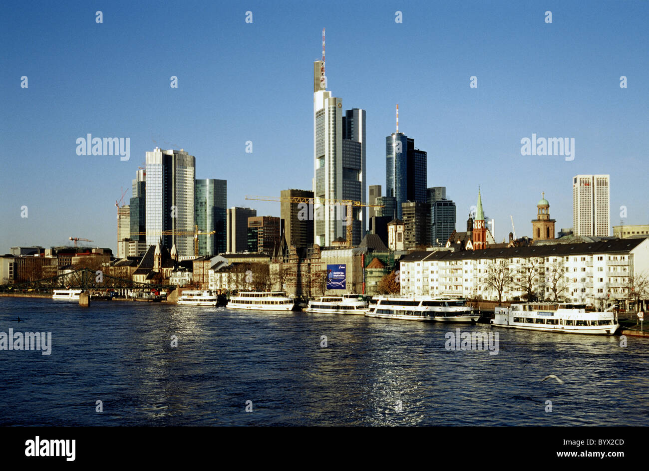 Frankfurt am Main skyline Stock Photo - Alamy