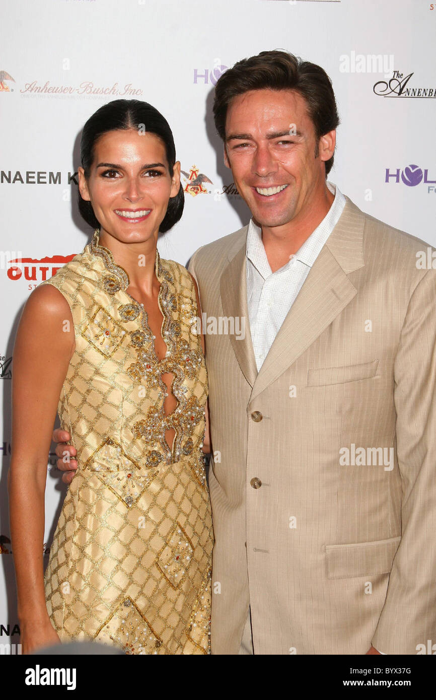 Angie Harmon and Jason Sehorn Design Care 2007 held at the Home of ...