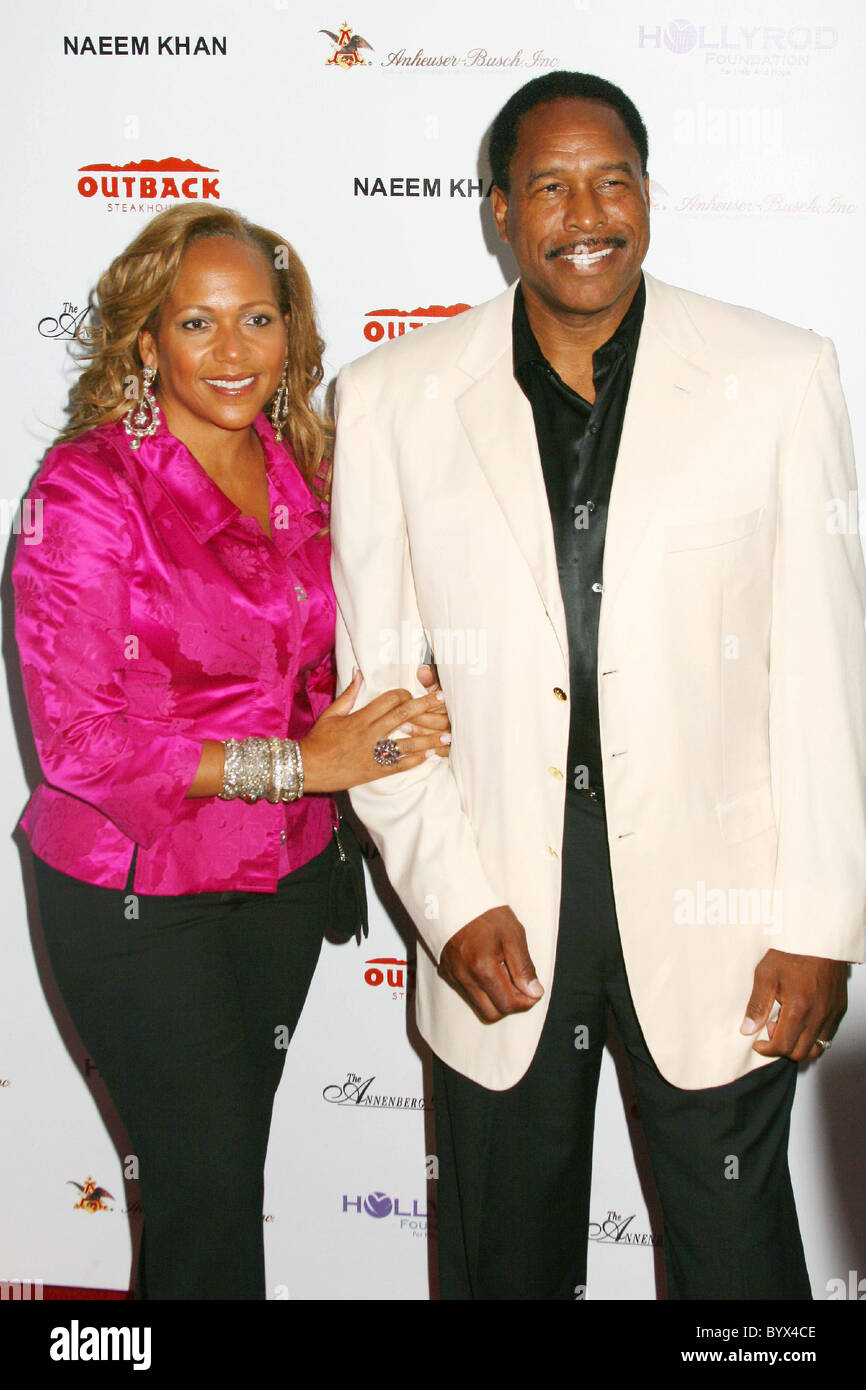 Dave Winfield and wife Design Care 2007 held at the Home of Tammy and ...