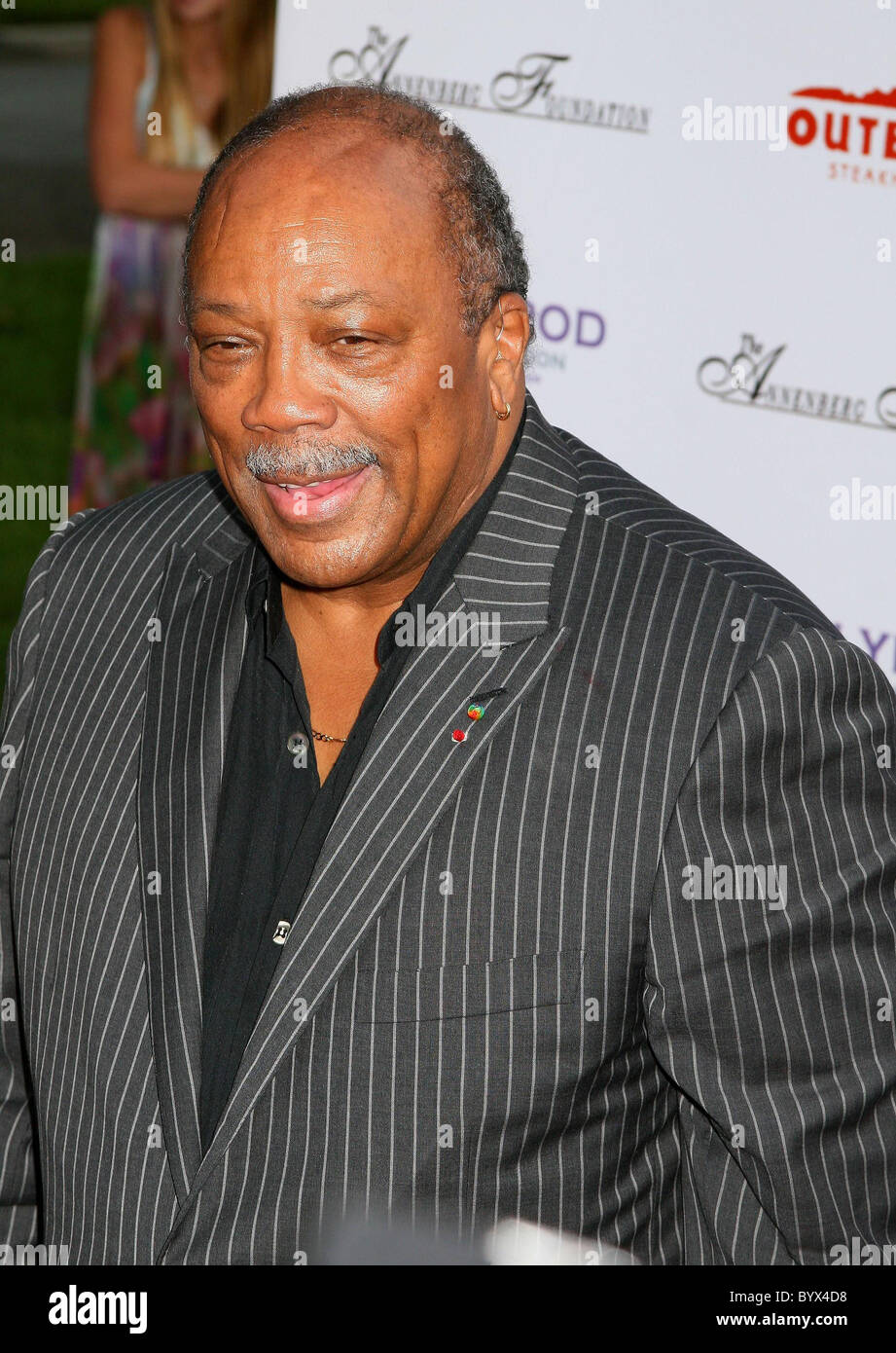 Quincy Jones Design Care 2007 held at the Home of Tammy and Eric ...