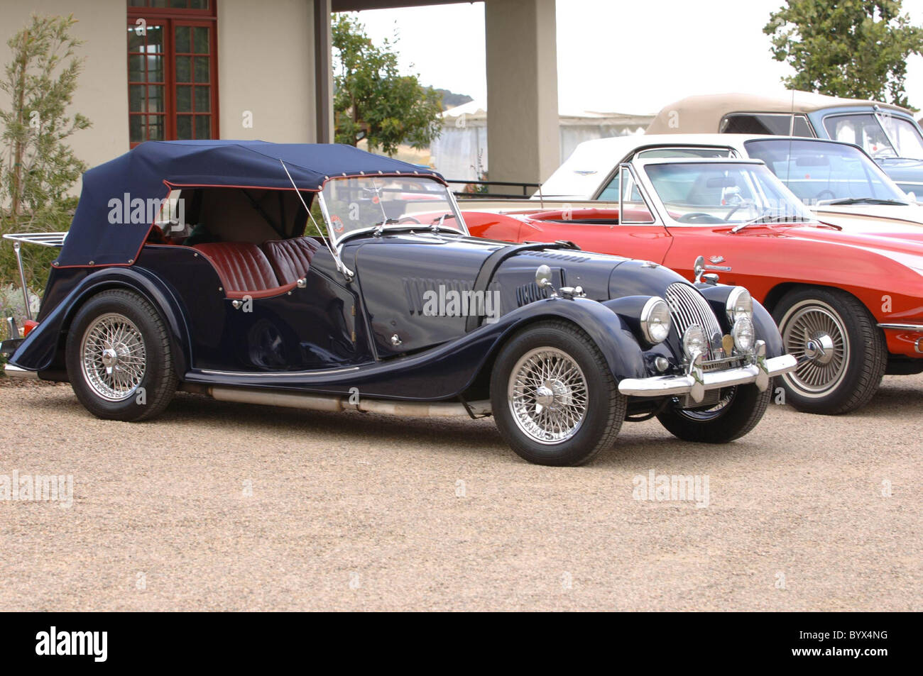 Rods and Roses car show held at the International Hall of Fame ...
