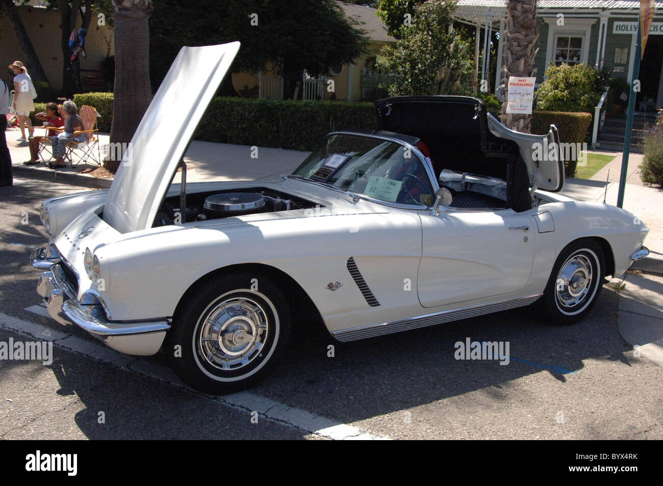 Rods and Roses car show held at the International Hall of Fame ...