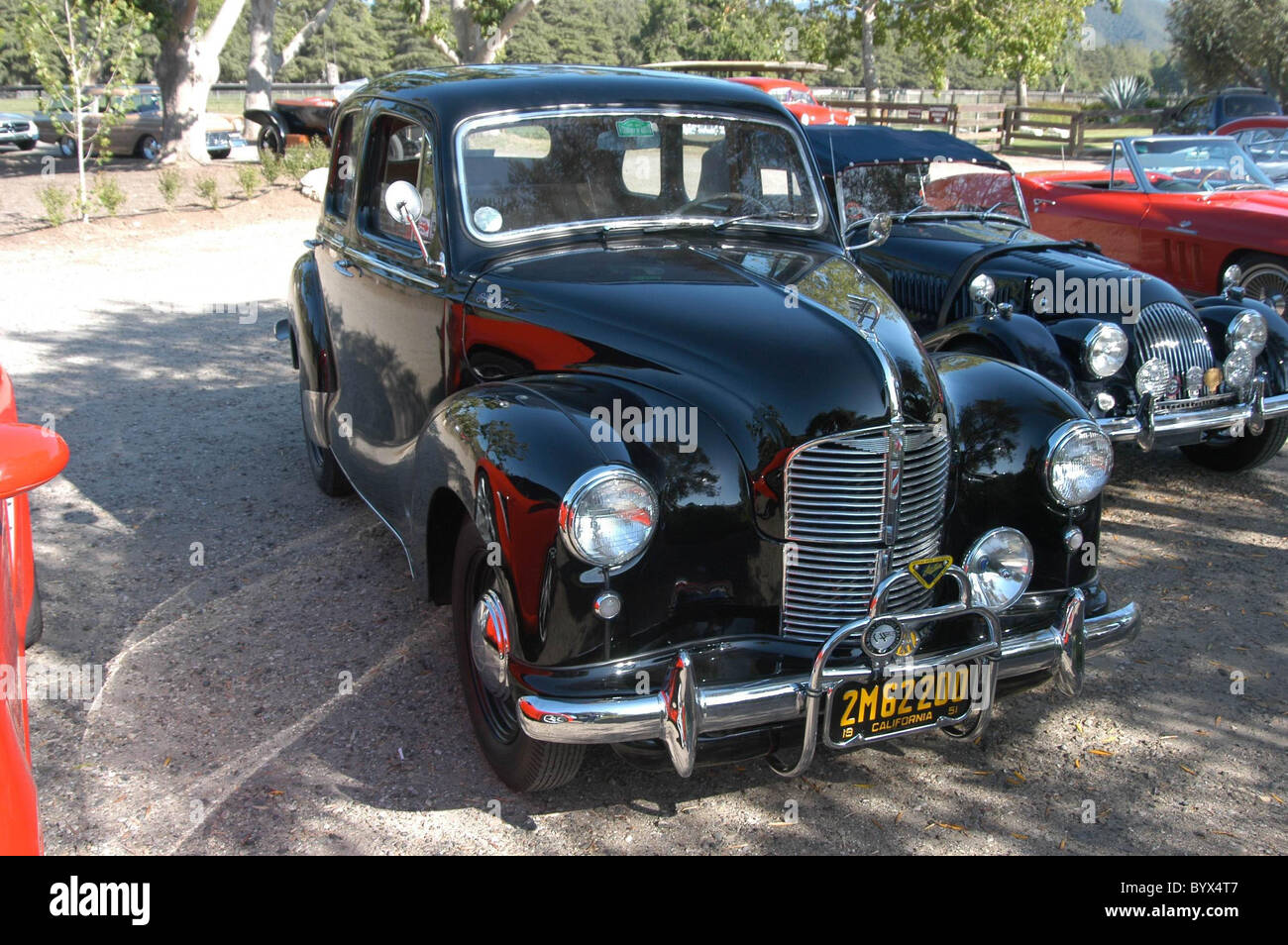 Rods and Roses car show held at the International Hall of Fame ...