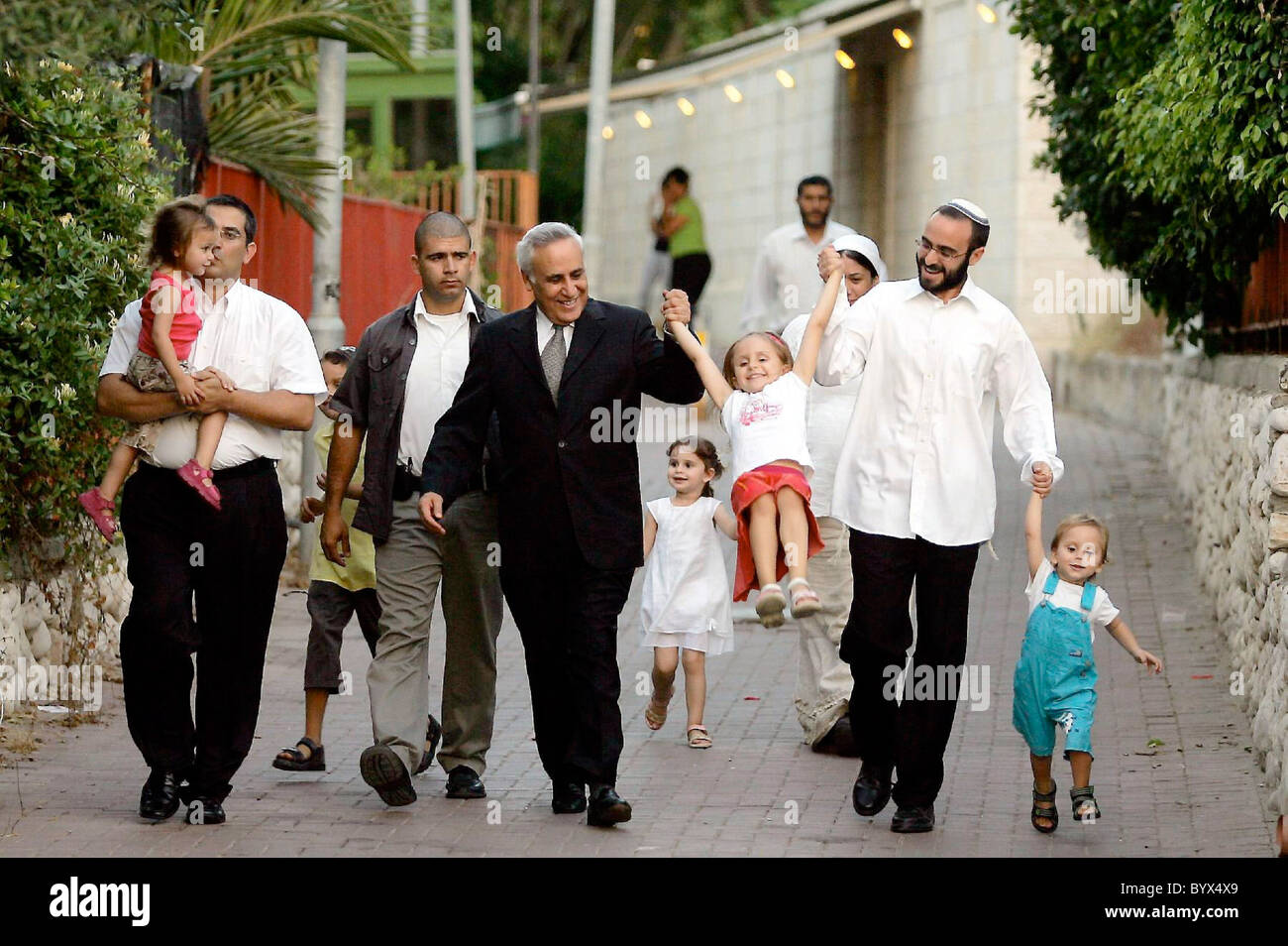Former Israeli President (still President when photos were taken) Moshe ...