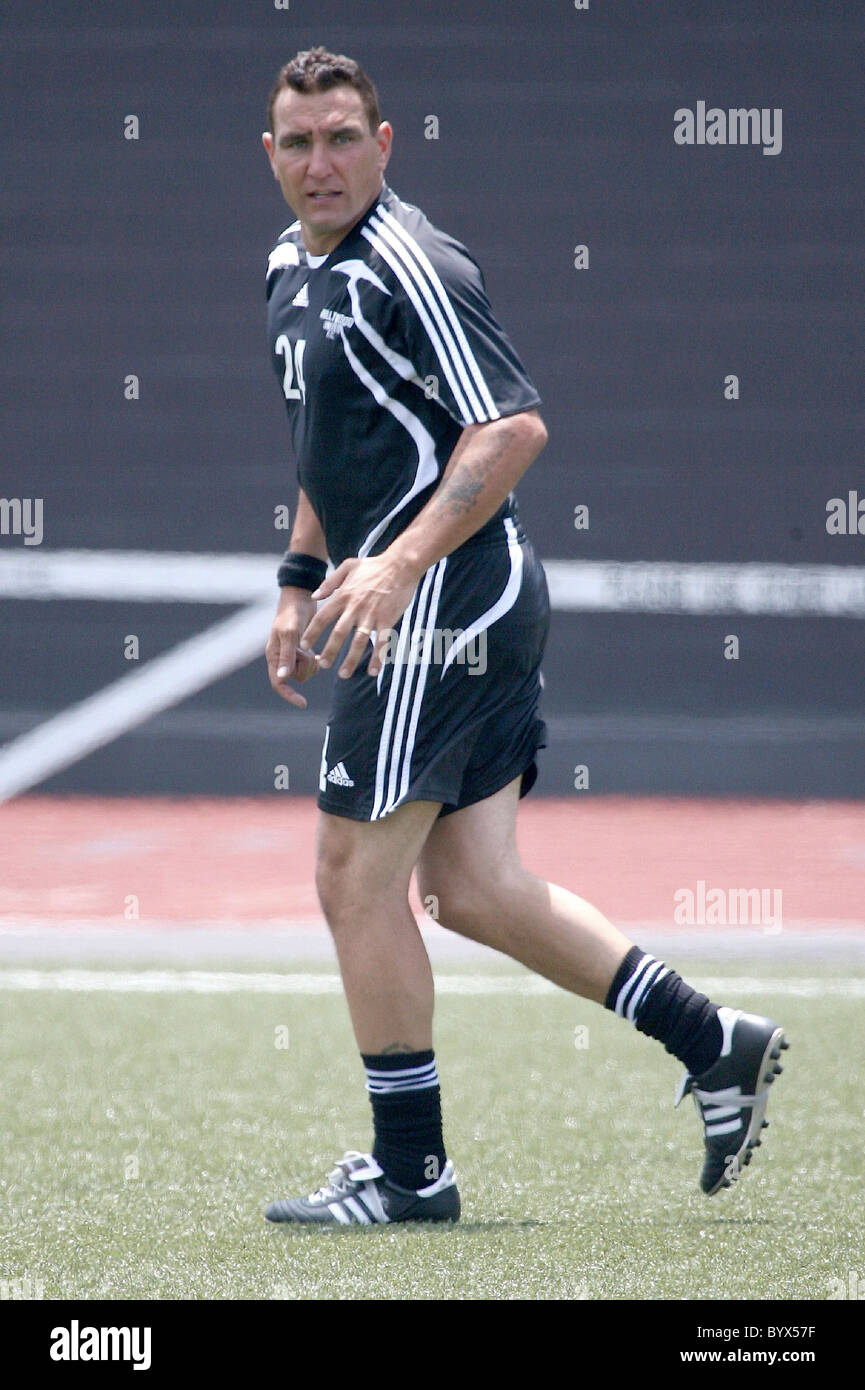 Vinnie Jones 'Soccer For Survivors' celebrity soccer match presented by ...