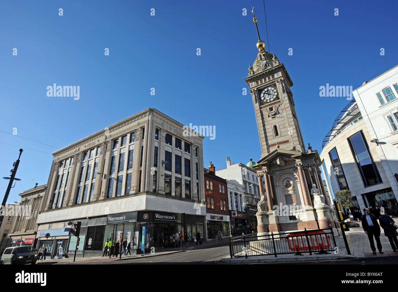 Brighton clock tower built in 1888 to commemorate Queen Victoria's ...