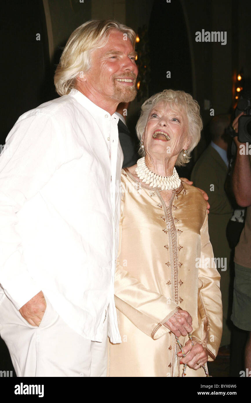 Richard Branson and Eve Branson The Virgin Unite 'Rock The Kasbah ...