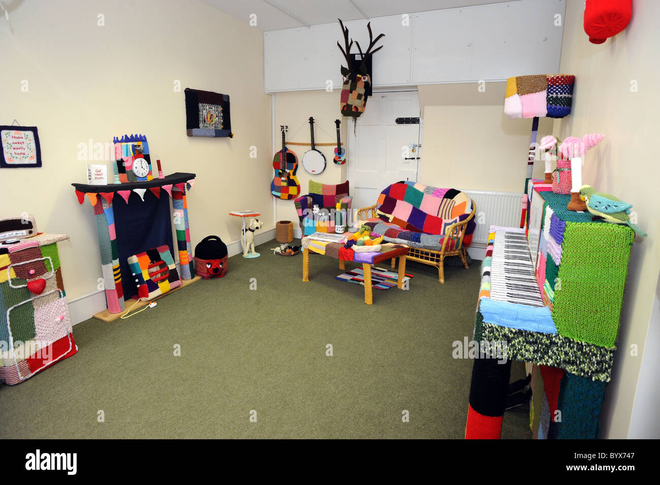 Volunteers from homeless charity Emmaus in Brighton have knitted a life ...